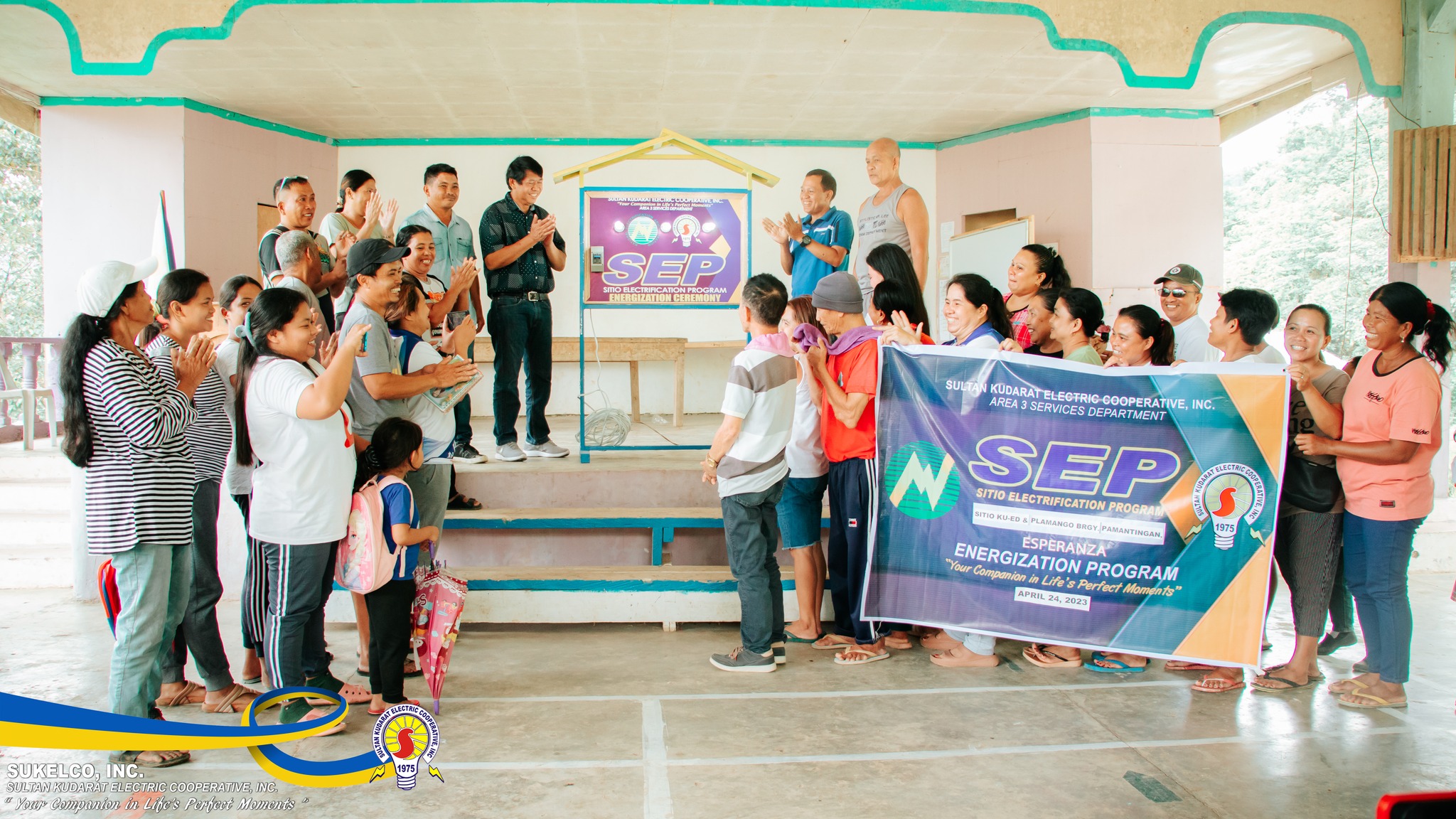 NEA- SUKELCO energizes additional 2 Sitios in Esperanza Sultan Kudarat ...