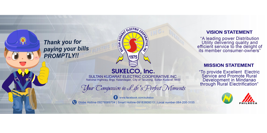 SUKELCO – Sultan Kudarat Electric Cooperative, Inc.